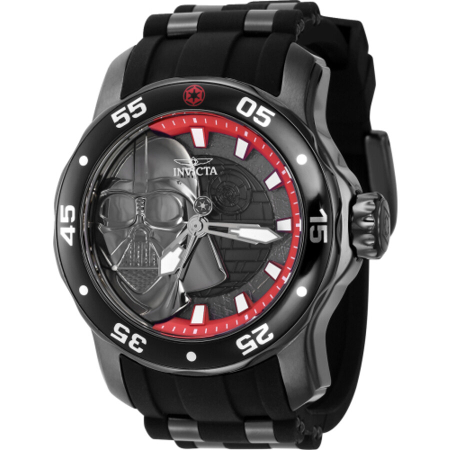Invicta Star Wars Darth Vader Quartz Men's Watch 40358 886678542543 ...