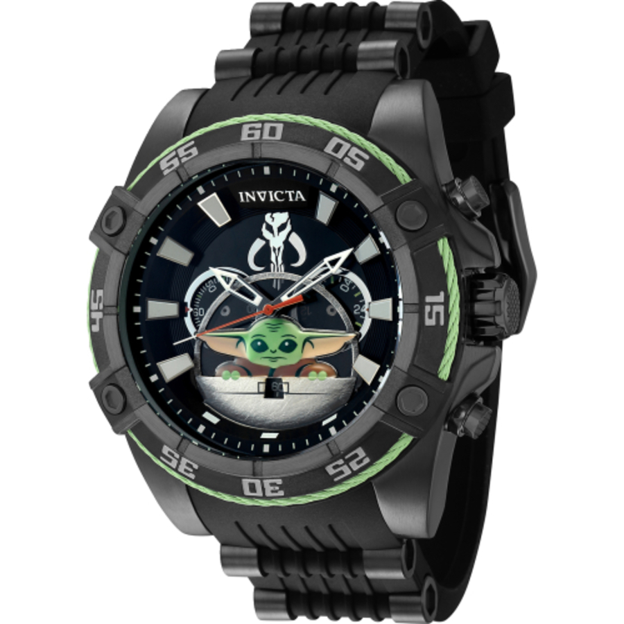 Invicta Star Wars The Child Chronograph GMT Quartz Men's Watch 41218 ...