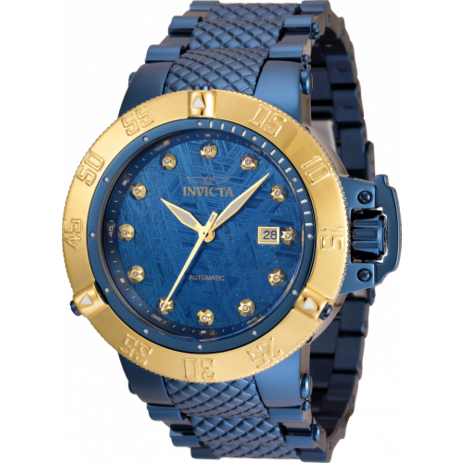 Invicta Subaqua Automatic Blue Dial Men's Watch 35621 886678436095 ...