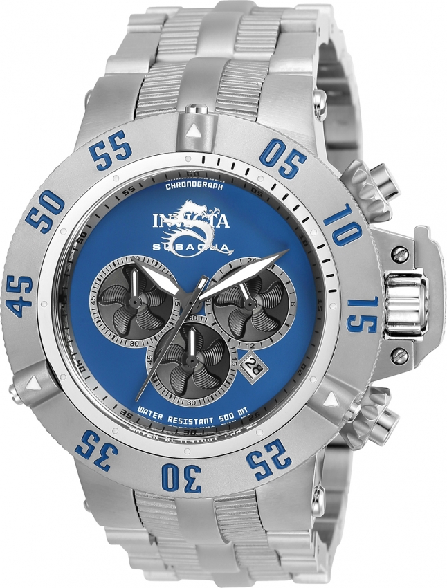 Invicta Subaqua Blue Diver Chronograph Men's Watch 24447 886678296262 ...