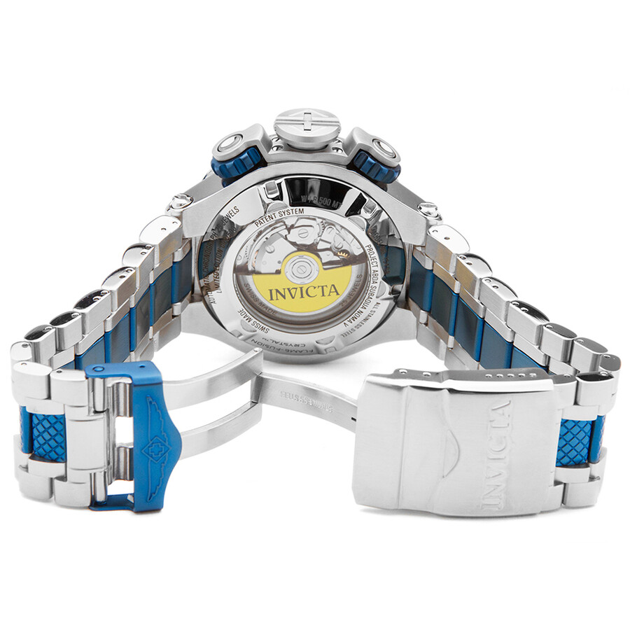 Invicta Subaqua Chronograph Automatic Black Dial Men's Watch 15488 ...