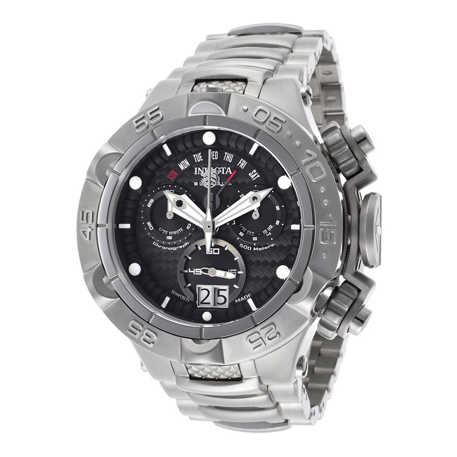 Invicta Subaqua Chronograph Black Dial Men's Watch 17620 886678218264 ...
