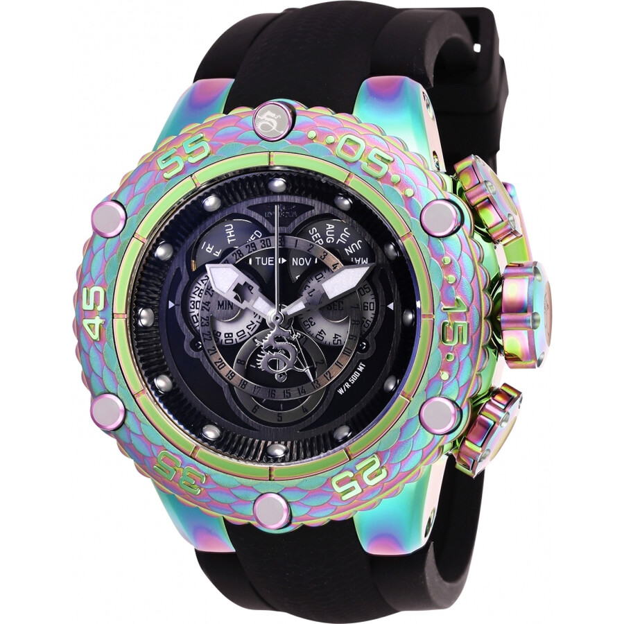 Invicta Subaqua Chronograph Black Dial Men's Watch 25429 886678307791 ...