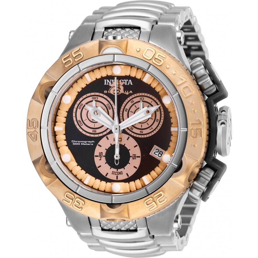 Invicta Subaqua Chronograph Black Dial Men's Watch 27680 886678331499 ...