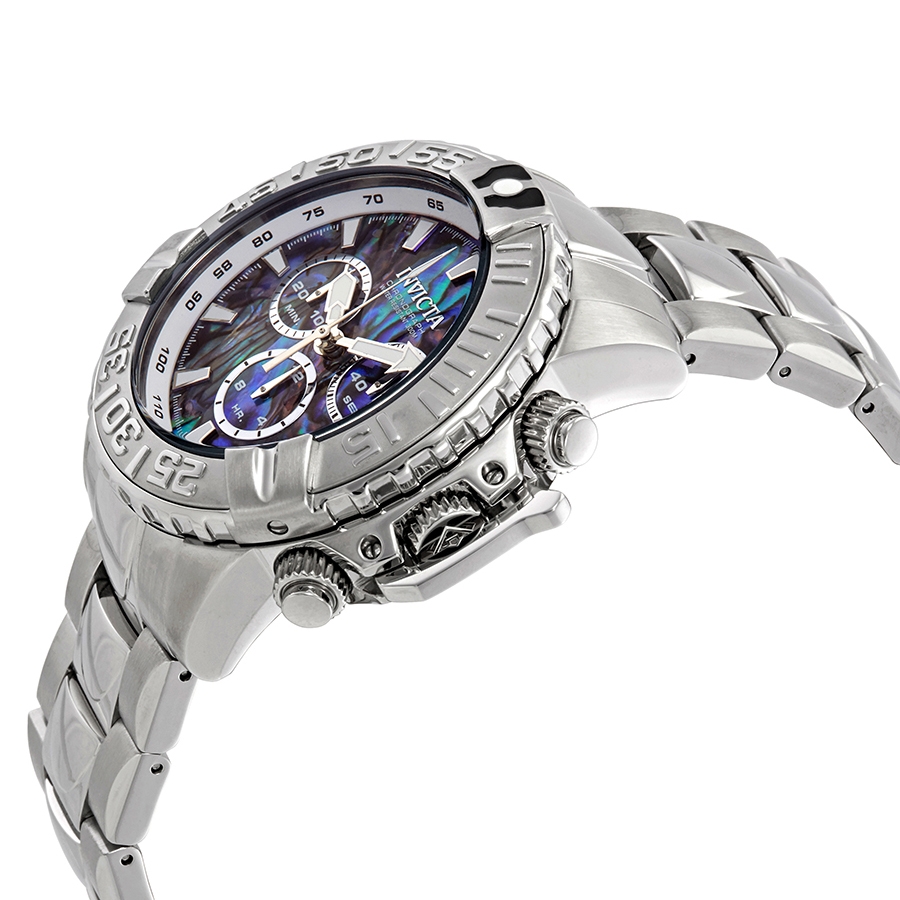 Invicta Subaqua Chronograph Blue Abalone Dial Men's Watch 25097 - Pro ...