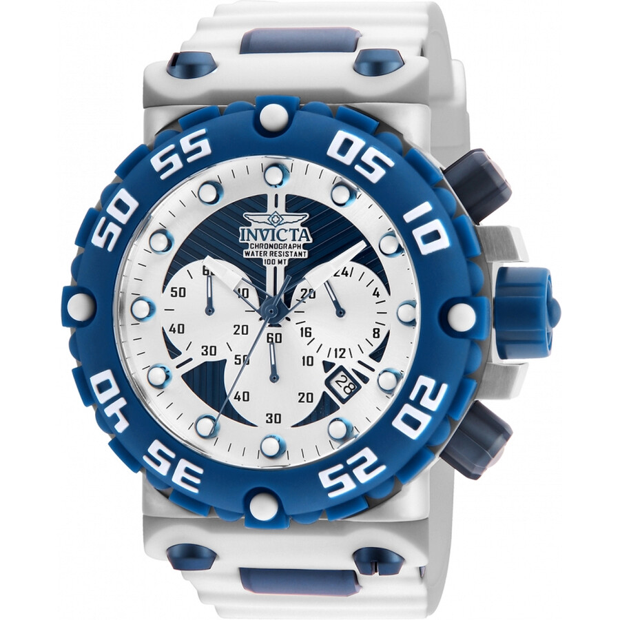Invicta Subaqua Chronograph Blue Dial Men's Watch 25040 886678302741 ...