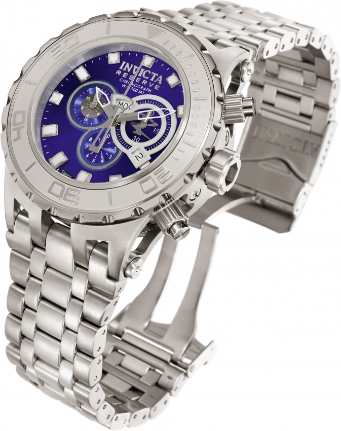Invicta Subaqua Chronograph Blue Dial Men's Watch 6897 843836068970 ...
