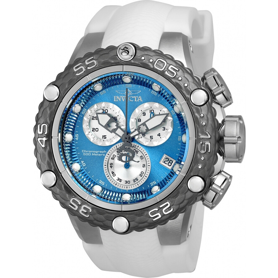 Invicta Subaqua Chronograph Blue Dial Men's Watch 24444 886678296231 ...