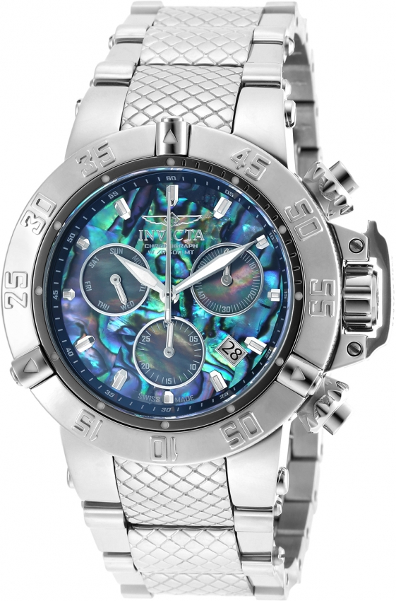 Invicta Subaqua Chronograph Blue Dial Men's Watch 90141 886678247240 ...