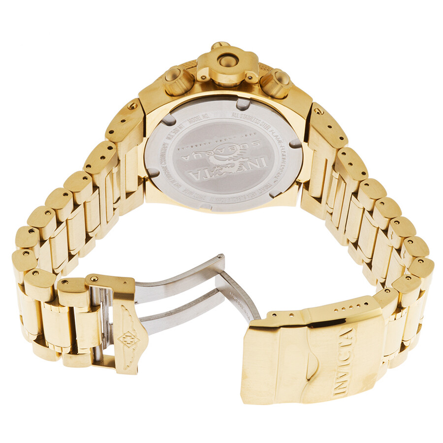 Invicta Subaqua Chronograph Gold Dial Men's Watch 17606 - Subaqua ...