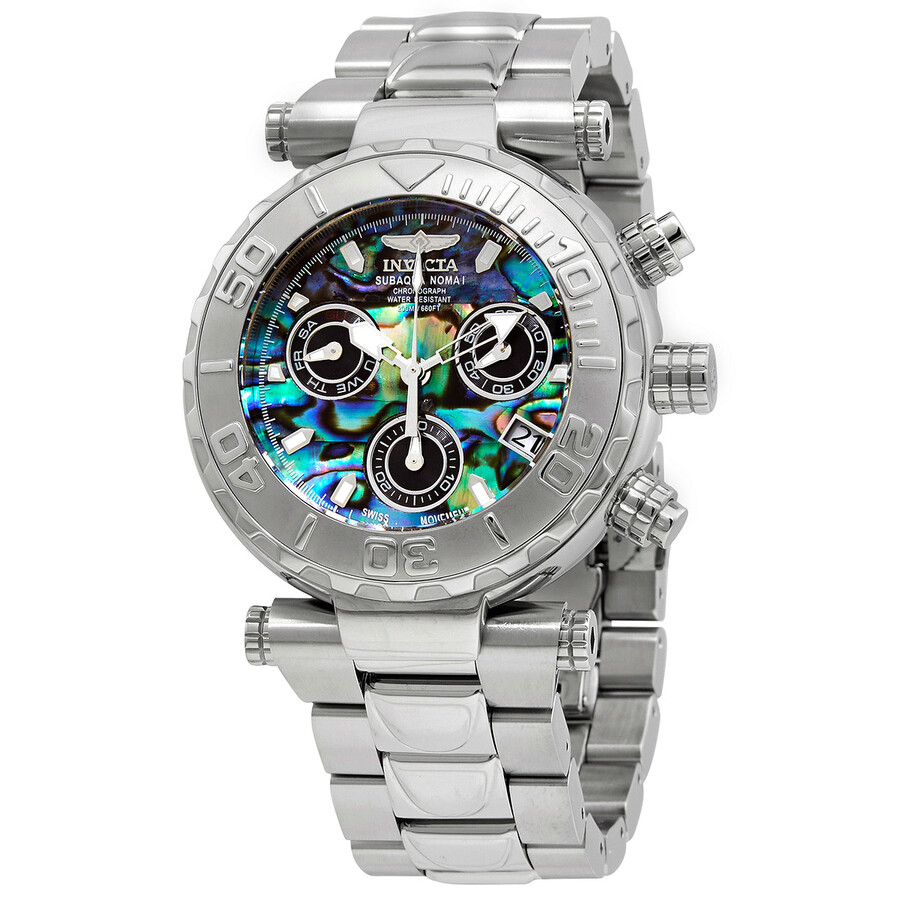 Invicta Subaqua Chronograph Green Dial Men's Watch 25798 886678311804 ...