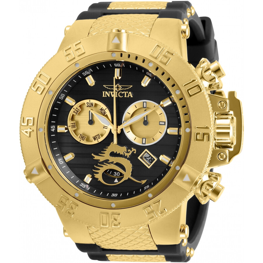 Invicta Subaqua Chronograph Quartz Black Dial Men's Watch 31642 ...