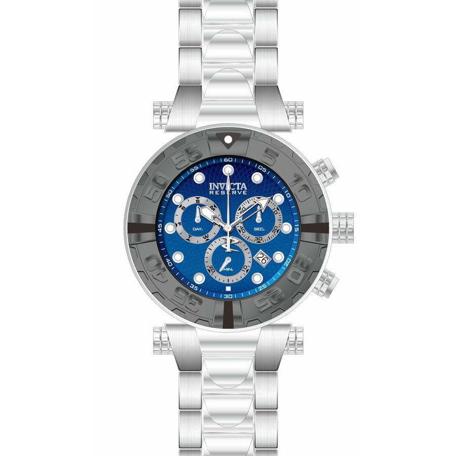 Invicta Subaqua Chronograph Quartz Blue Dial Men's Watch 32628 ...