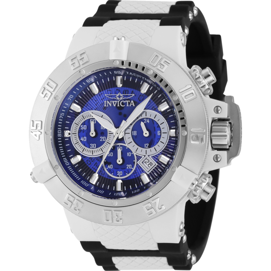 Invicta Subaqua Chronograph Quartz Blue Dial Men's Watch 38994 ...
