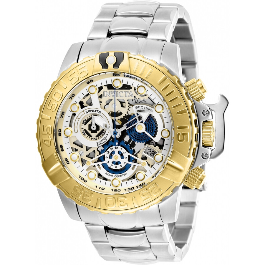 Invicta Subaqua Chronograph Skeleton Dial Men's Watch 18234 ...