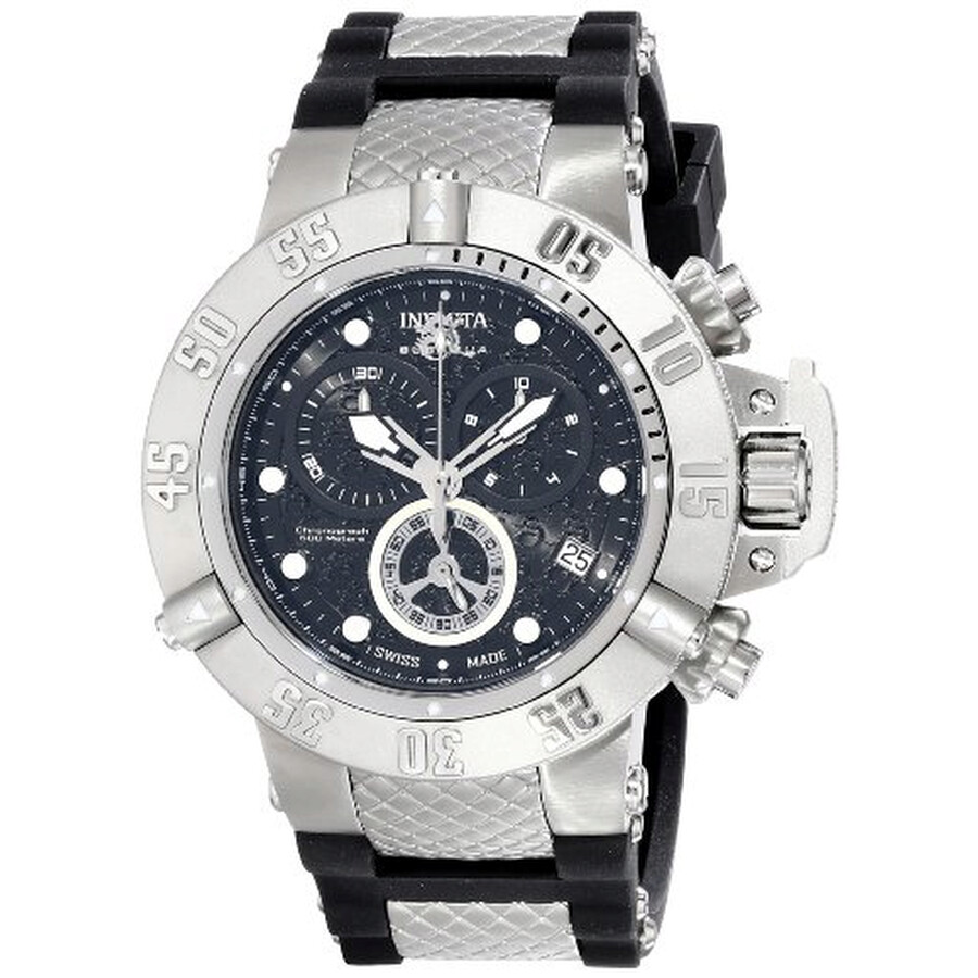 Invicta Subaqua Noma III Chronograph Black Dial Men's Watch 14941 ...