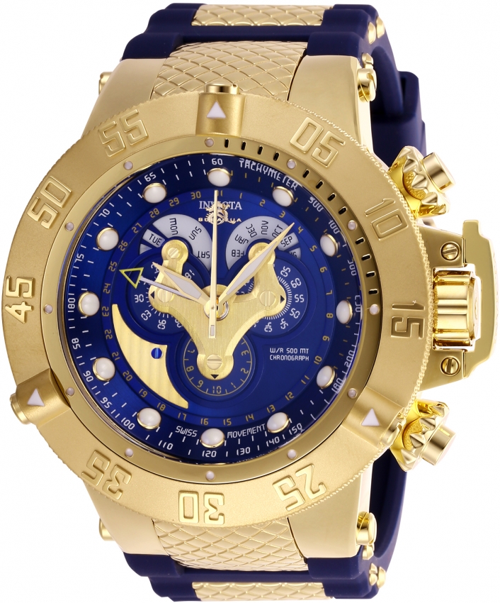 Invicta Subaqua Noma III Chronograph Blue Dial Men's Watch 27315 ...