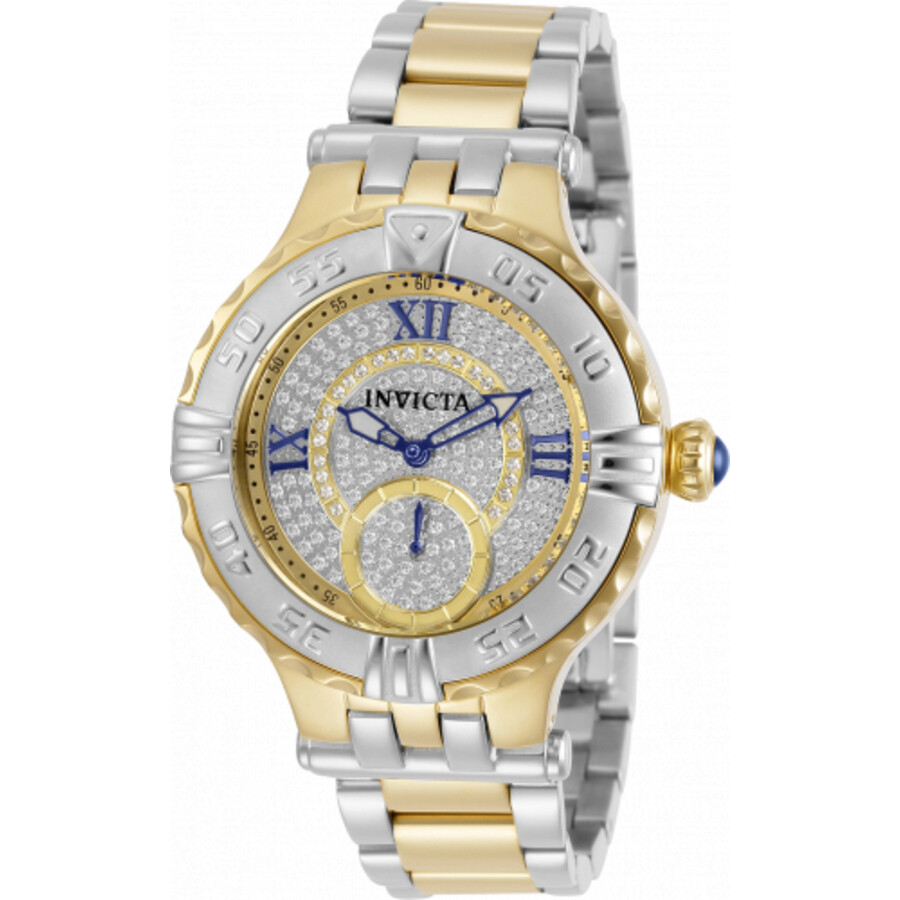 Invicta Subaqua Quartz Silver Dial Ladies Watch 30007 886678355686 ...