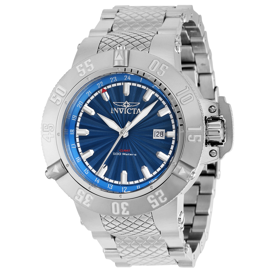 Invicta Subaqua Zager Exclusive Blue Dial Men's Watch 37038 ...