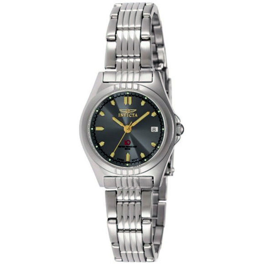 Invicta Swiss Quartz Grey Ladies Watch 3282 843836032827 - Watches ...