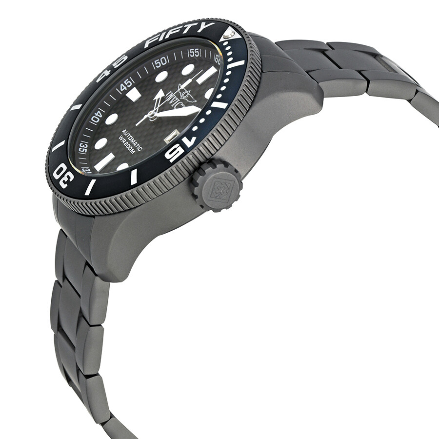 Invicta TI-22 Automatic Black Carbon Fiber Dial Men's Watch 22324 - TI ...