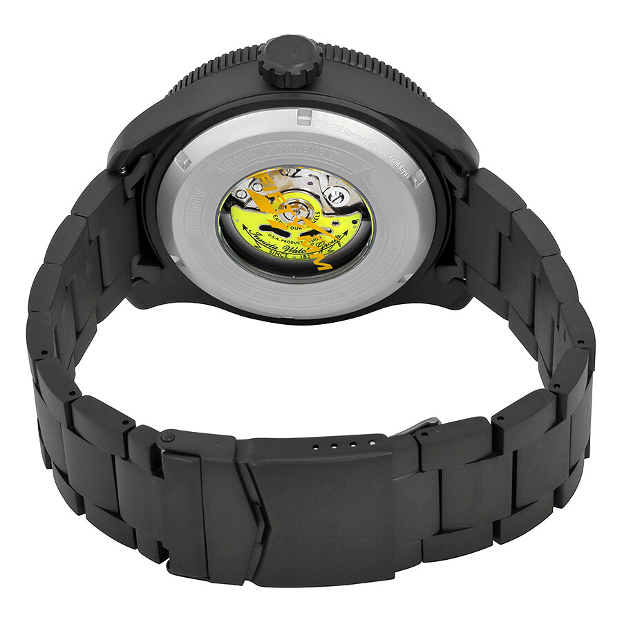 Invicta TI-22 Automatic Black Dial Black Titanium Men's Watch 20516 ...