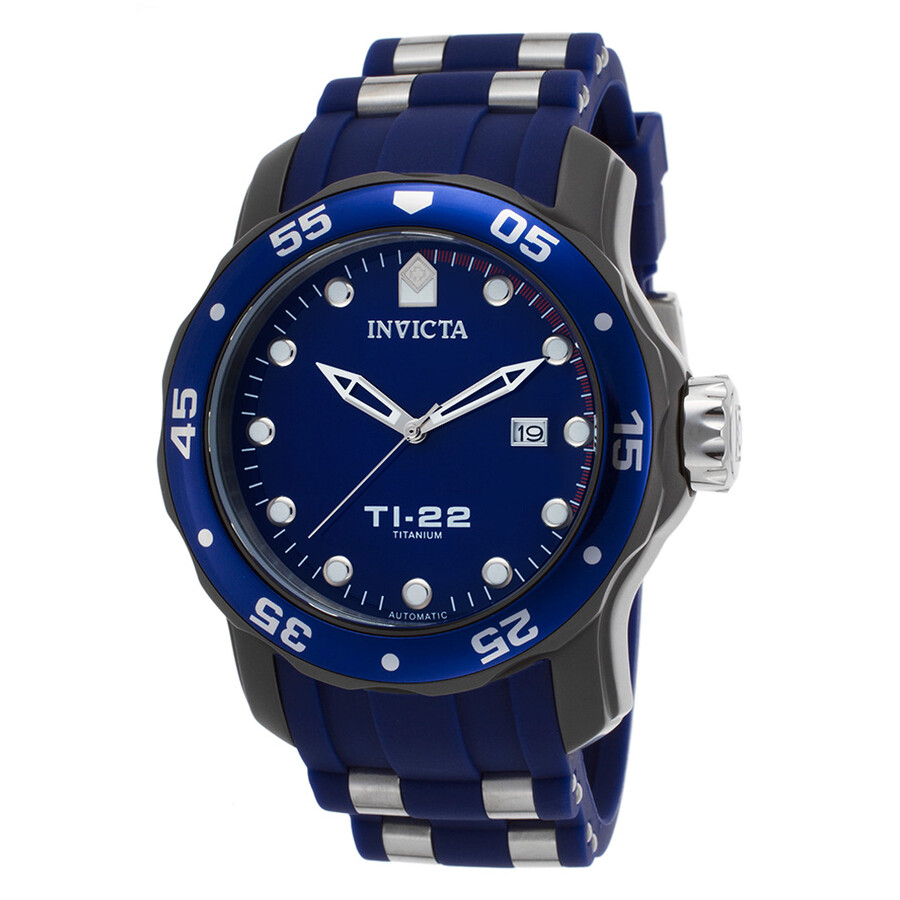 Invicta TI-22 Blue Automatic Men's Watch 23558 886678286805 - Watches ...