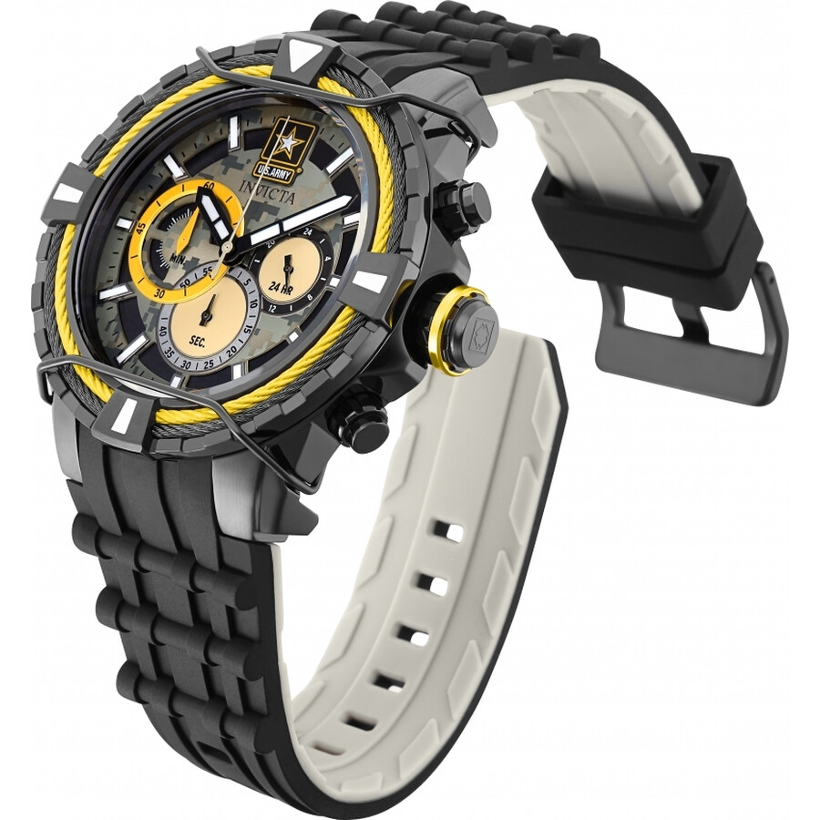 Invicta U.S. Army Chronograph Quartz Men's Watch 31848 - U.S. Army ...