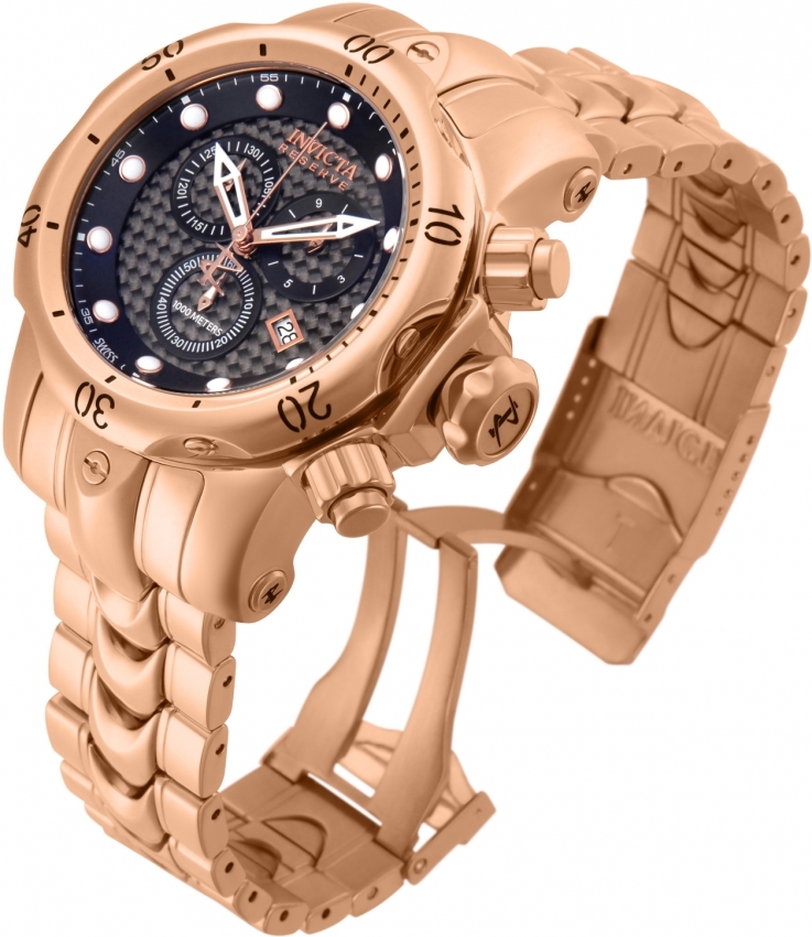 Invicta Venom Chronograph Black Dial Men's Watch 13909 886678145423 ...