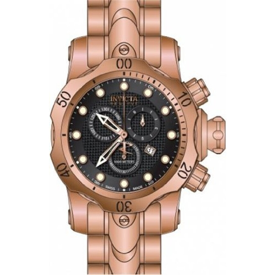 Invicta Venom Chronograph Black Dial Men's Watch 13909 - Venom ...