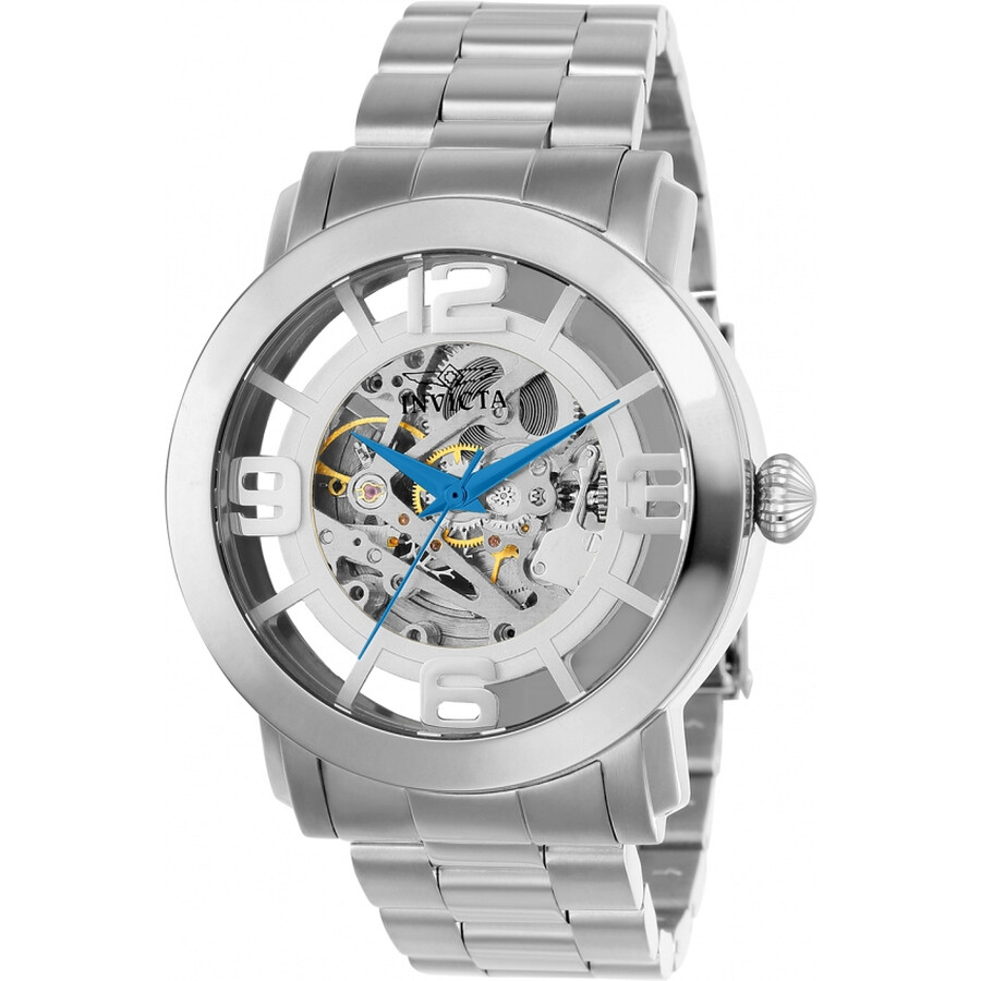 Invicta Vintage Automatic Silver Dial Men's Watch 22581 886678276097 ...