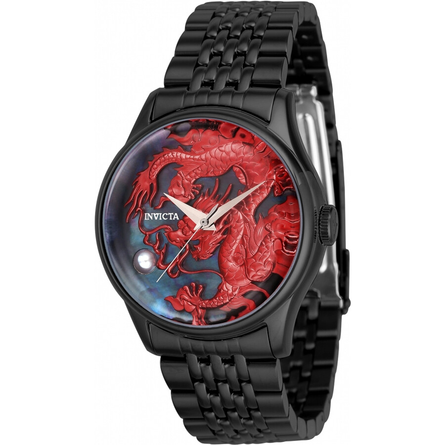 Invicta Vintage Dragon Automatic Black Dial Ladies Watch 39862 ...