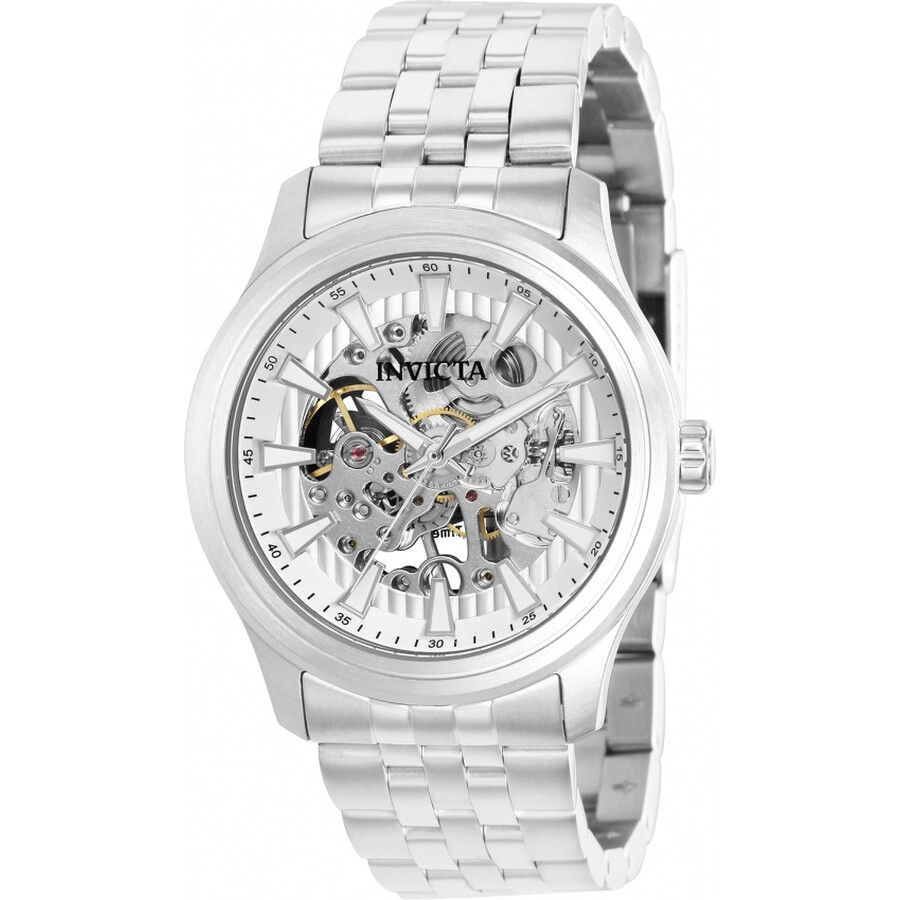 Invicta Vintage Hand Wind Silver Dial Men's Watch 37964 886678516971 ...