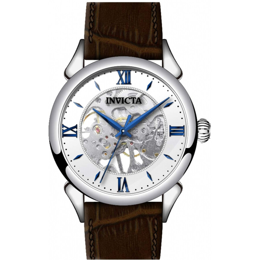 Invicta Vintage Hand Wind Silver Dial Men's Watch 38165 886678519279 ...