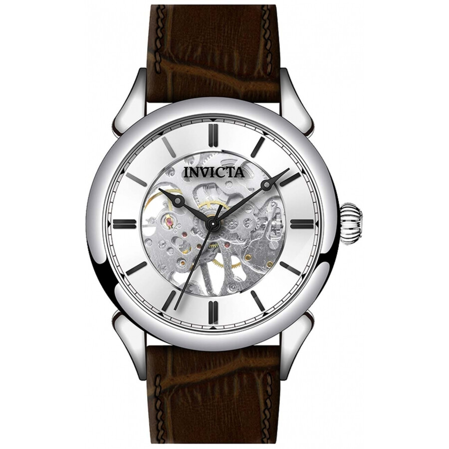 Invicta Vintage Hand Wind Silver Dial Men's Watch 38170 886678519323 ...