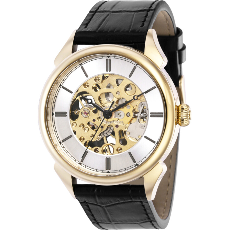 Invicta Vintage Hand Wind Silver Dial Men's Watch 38172 886678519347 ...