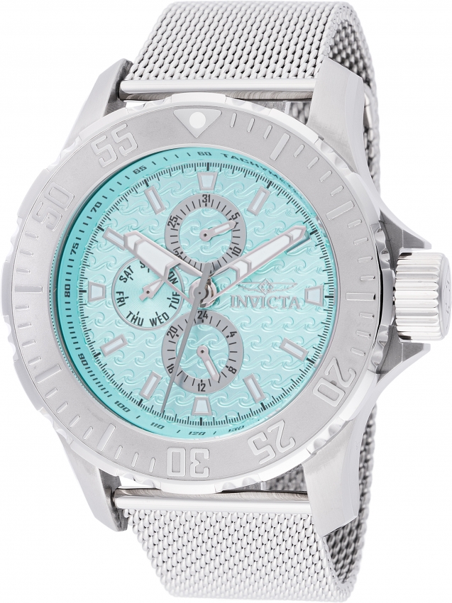 Invicta Vintage Quartz Turquoise Dial Men's Watch 48012 886678639533 ...