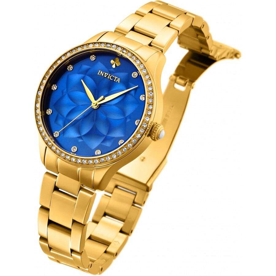 Invicta Wildflower Blue Dial Ladies Watch 24537 - Wildflower - Invicta ...