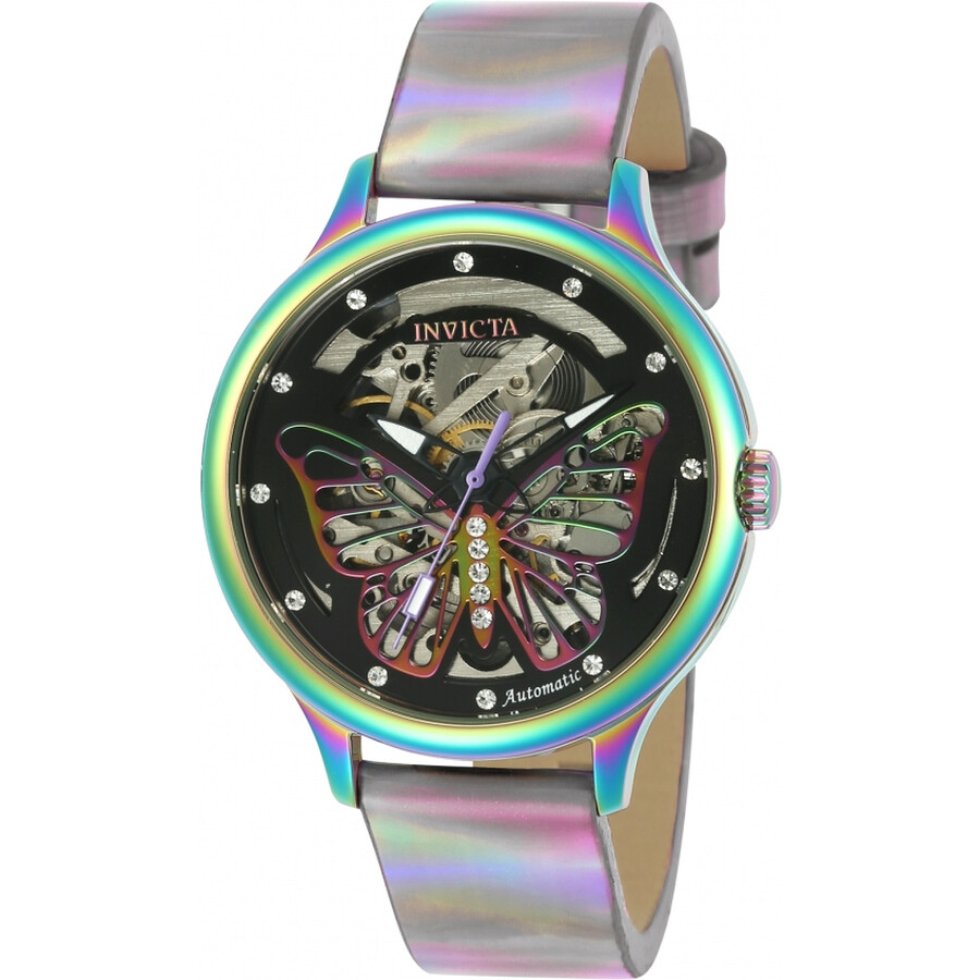 Invicta Wildflower Iridescent Automatic Ladies Watch 24563 886678297450 ...