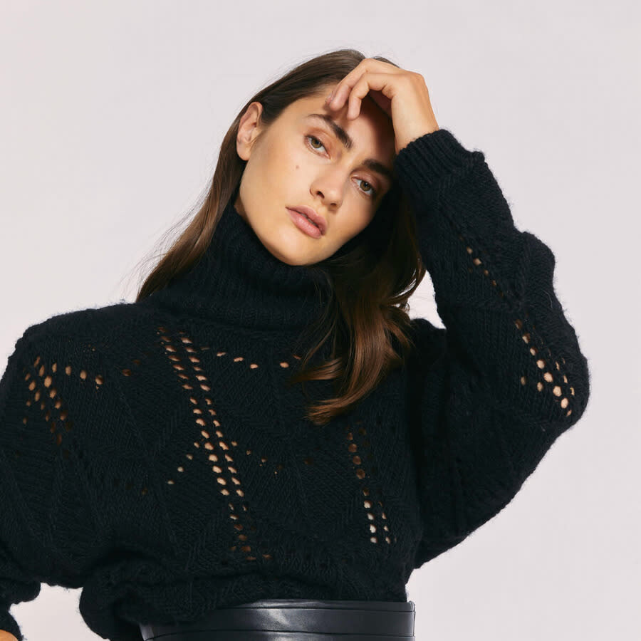 Iro Ladies Lovey Sweater Black, Size Small 34424-Black-S - Clothing ...