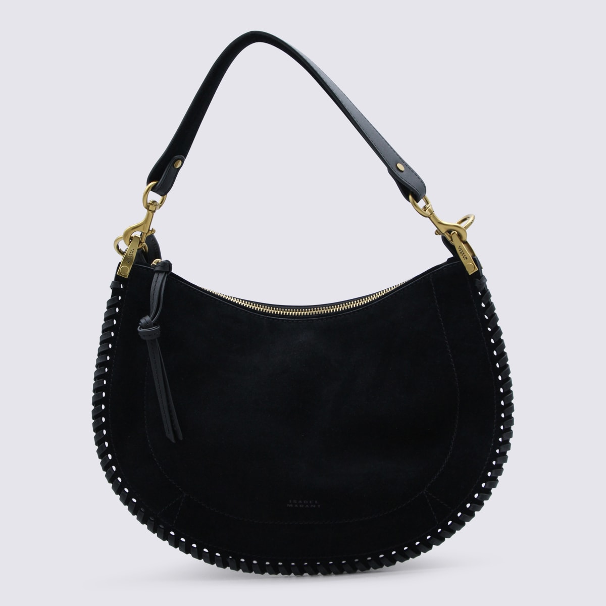 Isabel Marant Black Leather Shoulder Bag 25PBF0066FBB2C06M01BK ...
