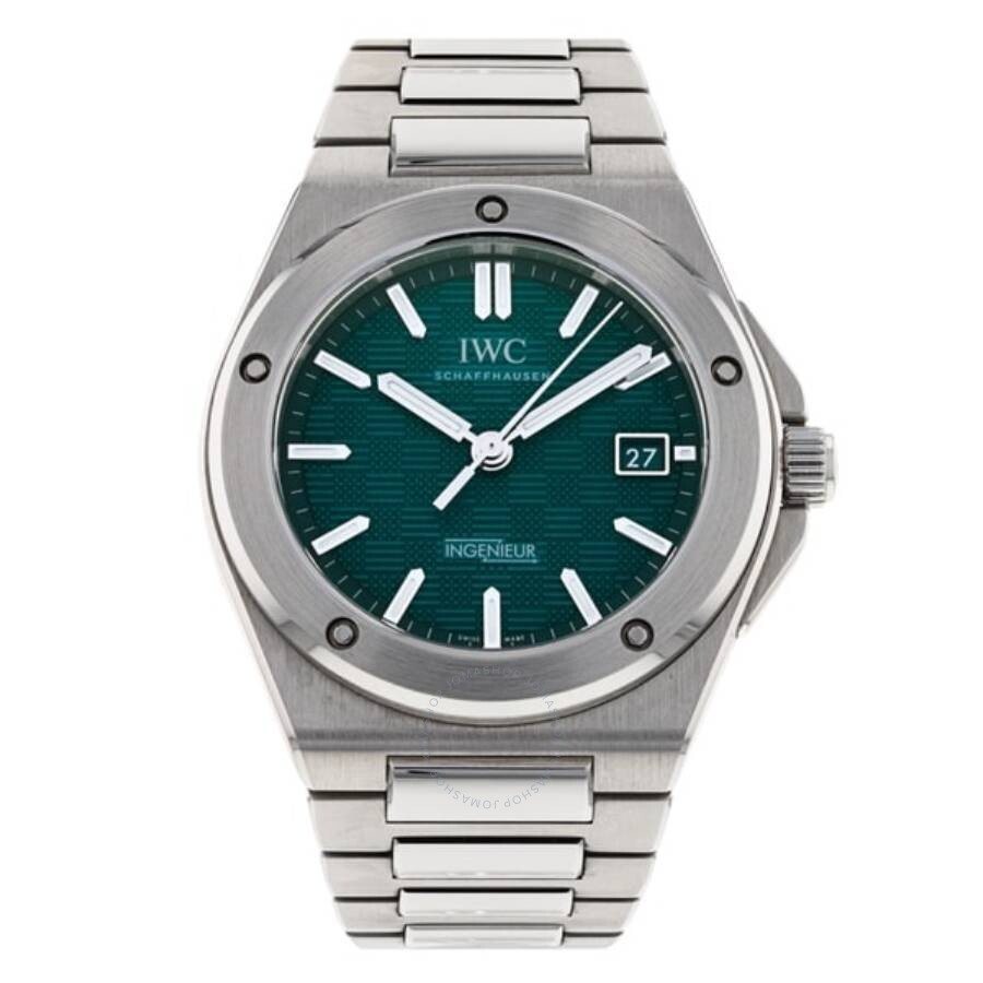 IWC Ingenieur Automatic 40 Green Dial Men's Watch IW328903 - Watches ...