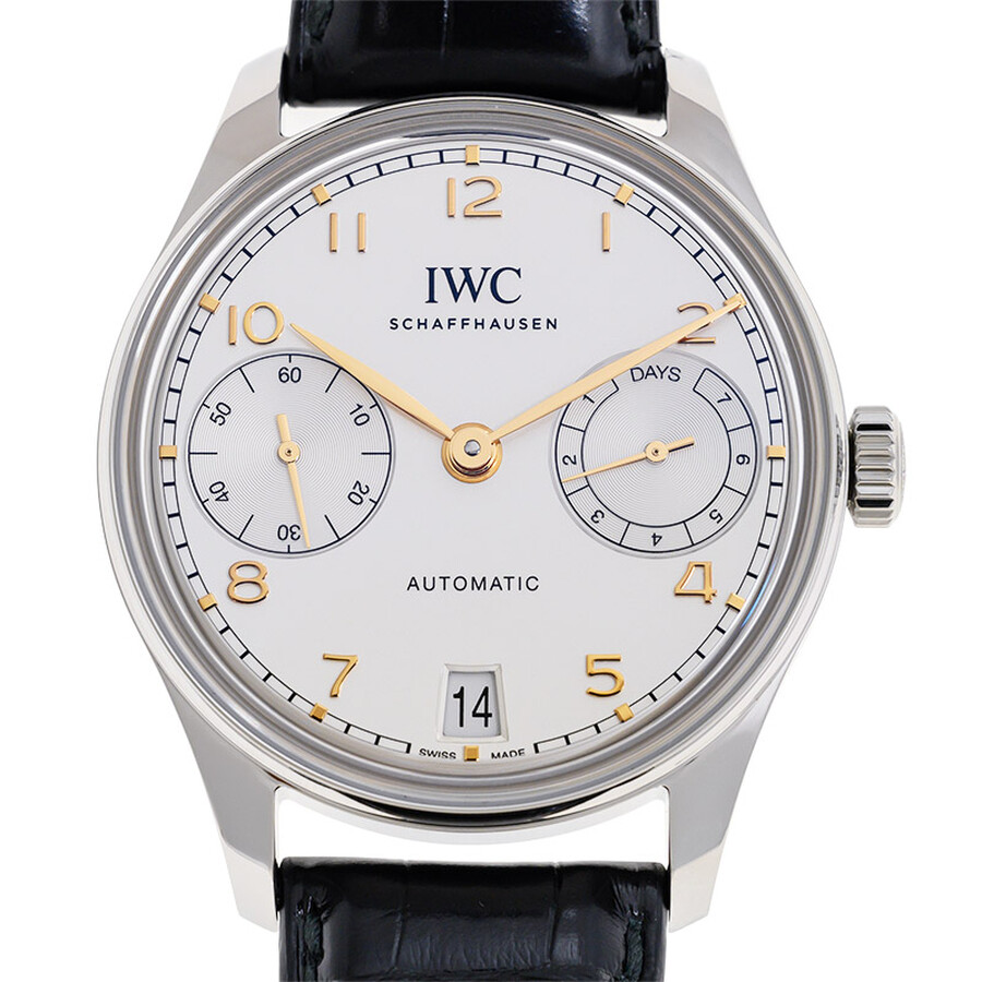 IWC Portugieser Automatic Silver Dial Men's Watch IW501701 - Watches ...