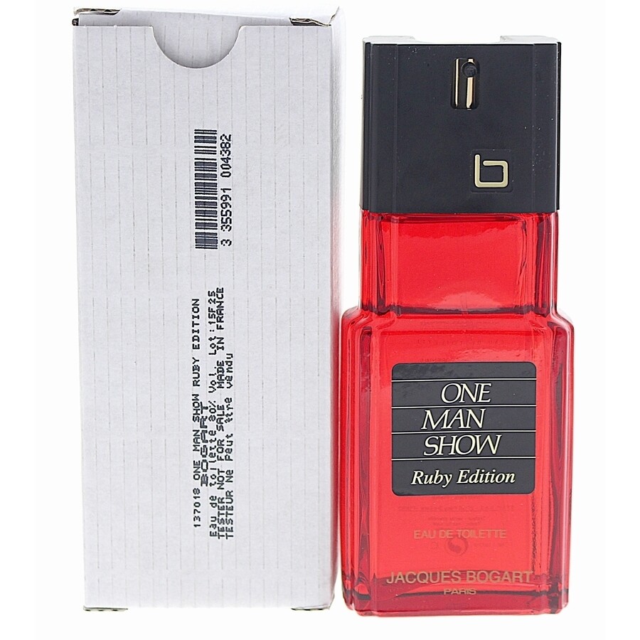 Jacques Bogart Men's One Man Show Ruby Edition EDT Spray 3.3 oz (Tester ...