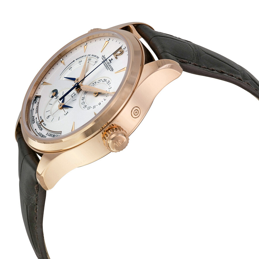 Jaeger LeCoultre Master Geographic GMT Rose Gold Men's Watch Q1422421 ...