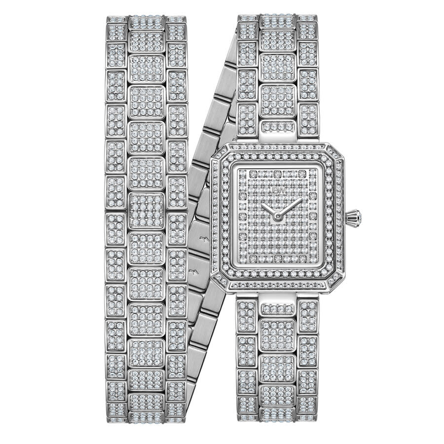 JBW Arc Diamond Silver-tone Dial Ladies Watch J6390D 850027948027 ...
