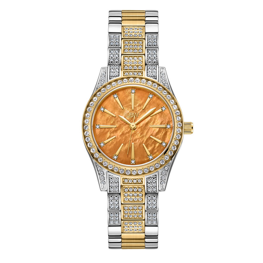 Jbw Cristal Spectra Orange Dial Ladies Watch J6392C 850037183029 - JBW, Cristal Spectra - Jomashop