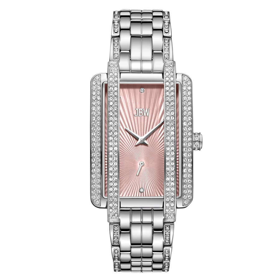JBW Mink Collection Quartz Diamond Pink Dial Ladies Watch J6358H ...