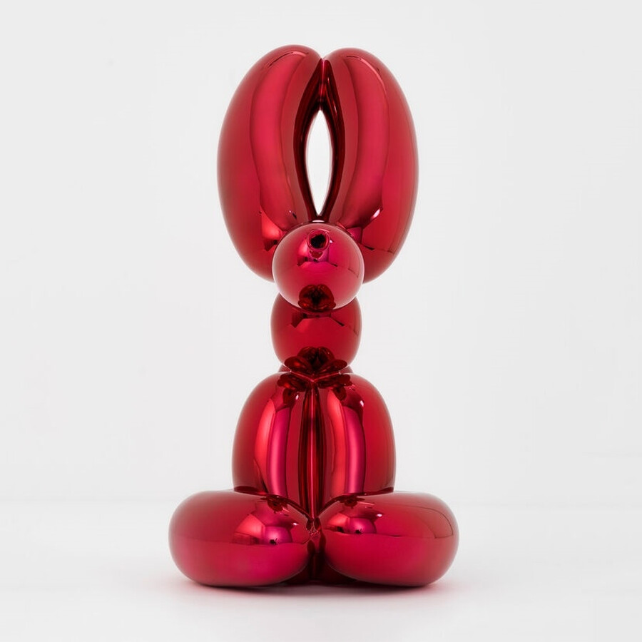 Jeff Koons Balloon Rabbit (Red) JKOONSBRR17 - Crystals & Figurines ...