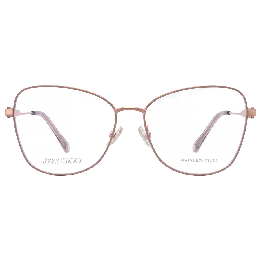 Jimmy Choo Demo Butterfly Eyeglasses JC304 0PY3 56 716736349114 ...